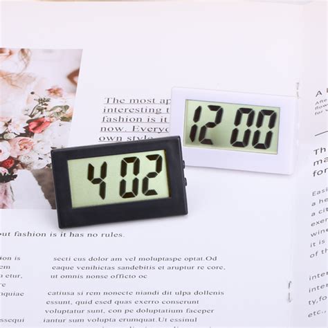 时钟桌面ins迷你小台钟便携学生可爱小巧电子钟简约表台式小摆件虎窝淘