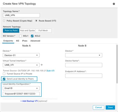 Configure Tunnels With Cisco Secure Firewall