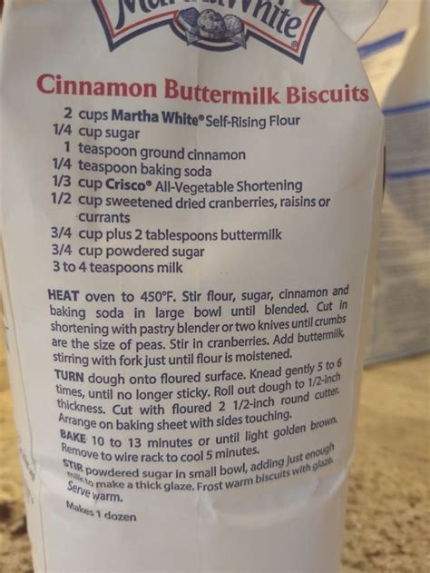Delicious Cinnamon Buttermilk Biscuits