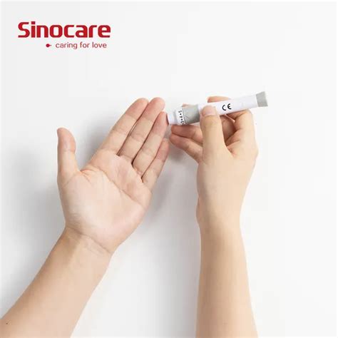 Sinocare Glucometer Meter Blood Machine Test Strips Glukometer One