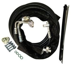 2011 2015 Ford Explorer Rear Aux Ac Hose Kit Rear Ac Line Set Ebay