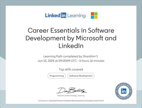 Shanthini S On Linkedin Microsoft Linkedin Softwaredevelopment
