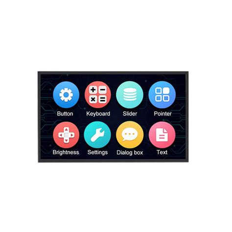 18 5 Inch TFT LCD Display 1366x768 LVDS Interface IPS High Brightness