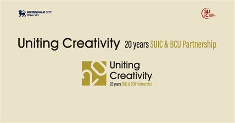 Uniting Creativity Years Suic Bcu Partnership Silpakorn