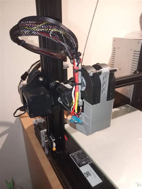 Cable Holder For K3d Sprite Cooling System By Dp Download Free Stl