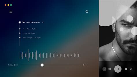 Music Player UI Design On Behance Music Player UI Design On Behance