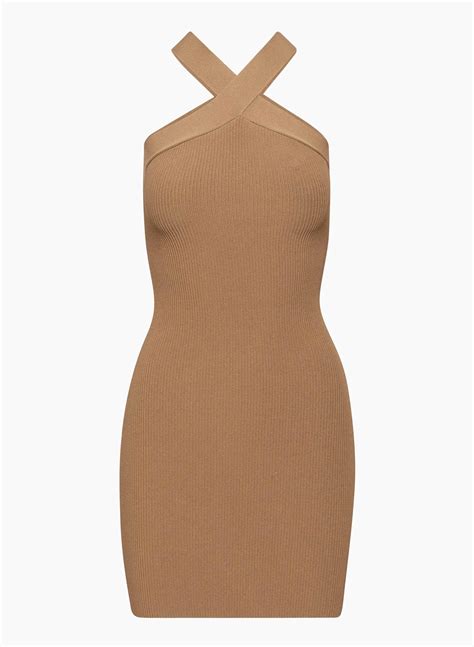 Babaton Sculpt Knit Criss Cross Dress Aritzia Intl