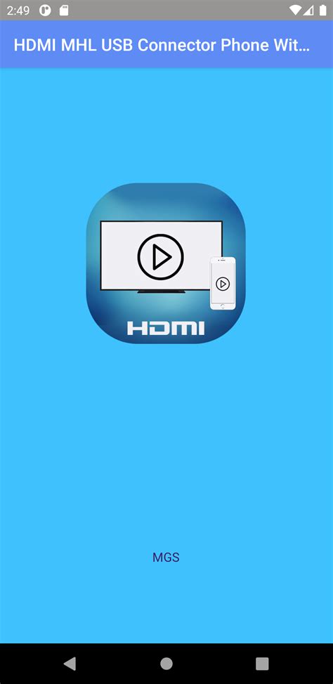 Hdmi Connector Screen Cast Tv For Android Download