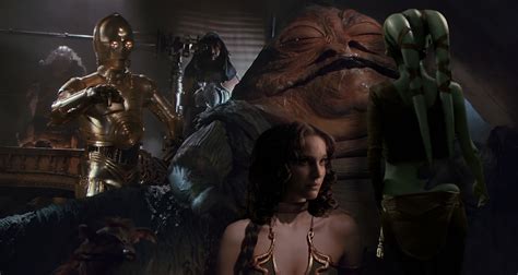 Padmé Aayla Secura In Jabbas Palace Rjabbaleia