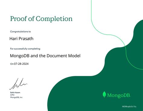 Hari Prasath On Linkedin Mongodb And The Document Model