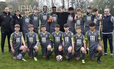 39605928 Werrington U15 S Football Team Back James Downing Kasper Kukla Teddy Nottle Filip