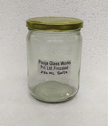 550ml Salsa Glass Jar At Rs 12 Piece Glass Salsa Jars In Firozabad