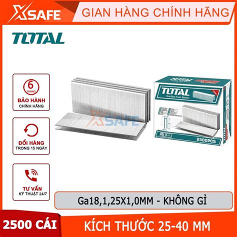 Đinh Bấm Chữ U 25mm đến 40mm Total Số Lượng 2500 Cáihộp đầu Ghim U