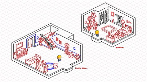 Interior Design Sketches Two Realms