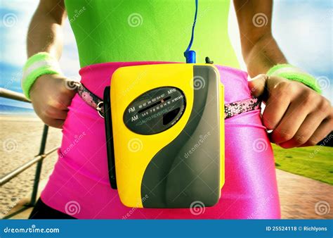 Portable Cassette Player Royalty Free Stock Image