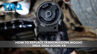How To Replace Transmission Mount Scion XB A Auto