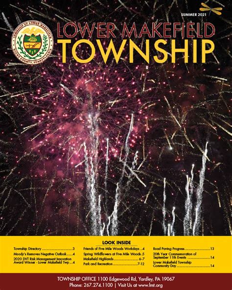 Township Newsletters Lower Makefield Township