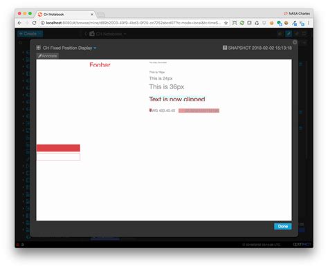 [notebook] notebook snapshot not capturing some dom elements · issue