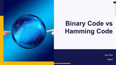 Binary Code Vs Hamming Code Ppt Sample Acp Ppt Slide
