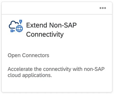 Sap Cpi Open Connectors Home Sap Integration Hub