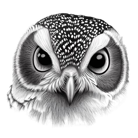 Cute Woodland Barn Owl Graphic · Creative Fabrica
