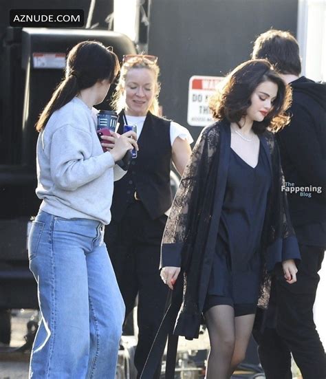 Selena Gomez Sexy Spotted In Various Attractive Outfits While Shooting Music Video In Anaheim