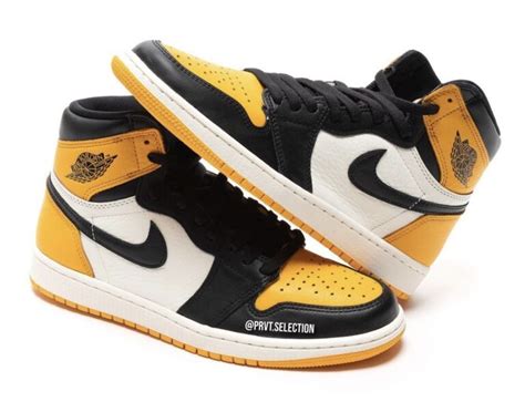 Air Jordan 1 Yellow Toe Taxi 2022 555088 711 Release Date SBD