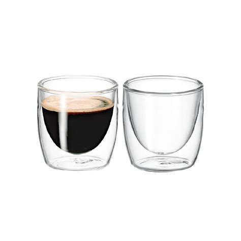Caffe Double Wall Glass Set Of 2 150ml Avanti Hospitality Superstore