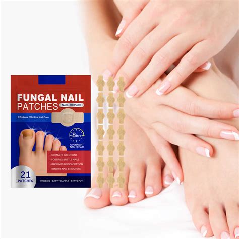 Anti Fungal Nail Patch 21pcs Nail Repair Patch Fungus Nail Treatment