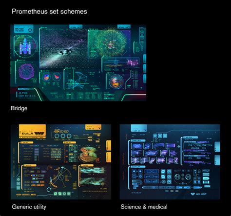 Prometheus 2012 Sci Fi Interfaces
