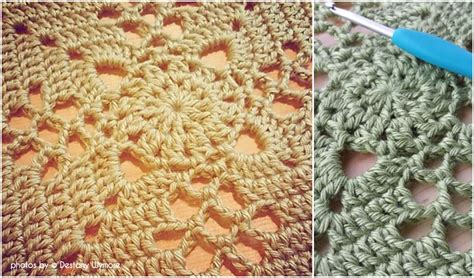 Crochet Victorian Lattice Square With Free Pattern Simple Crochet Ideas