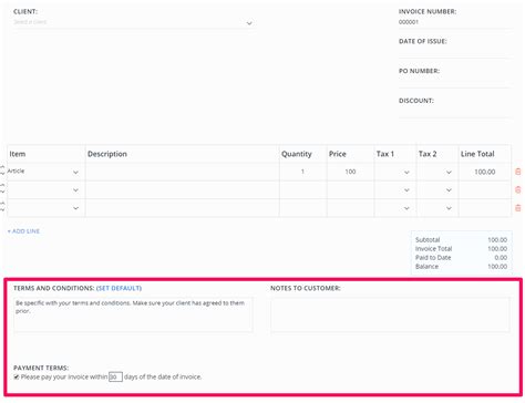 Invoice Terms Conditions InvoiceBerry Blog