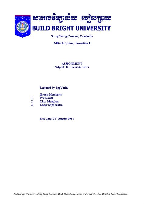 Group Assigment Statistic Group Pdf