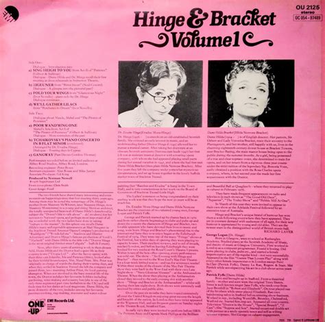 Hinge And Bracket Volume 1 In Rock Uk