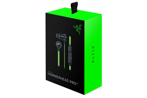 Razer Hammerhead Pro V2 - In-Ear Headphones with Mic and In-line Remote