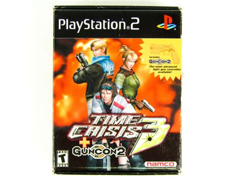 Time Crisis 3 [guncon Bundle] Playstation 2 Ps2 Retromtl