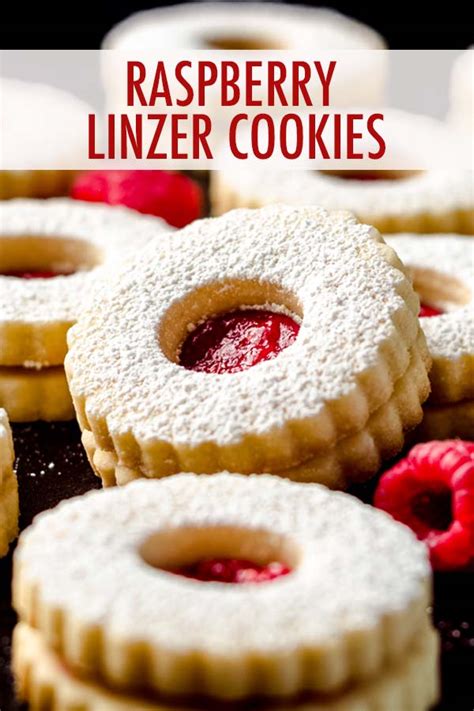Classic Raspberry Linzer Tart Cookies Fresh April Flours
