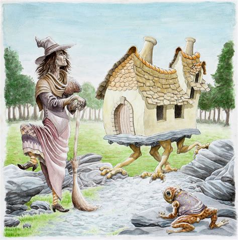 O Calafrio Baba Yaga A Lendária Bruxa