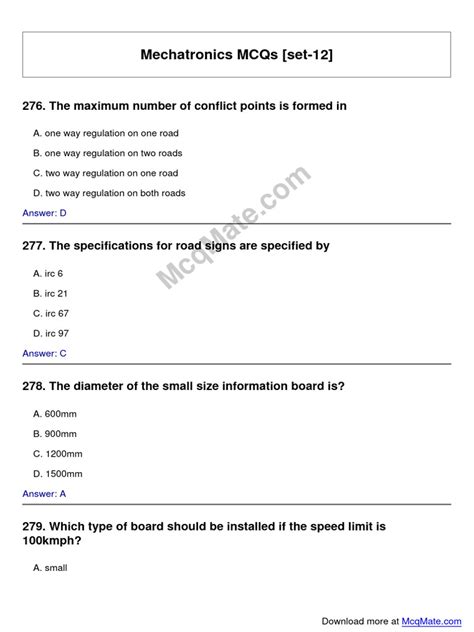 Mechatronics Solved Mcqs Set 12 Pdf Assembly Language Bit