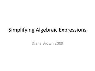 Ppt Simplifying Rational Algebraic Expressions Powerpoint Presentation Id