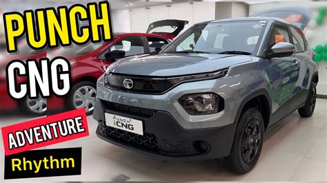 2023 Tata Punch Adventure Rhythm Cng Model Review 🔥 Price Features