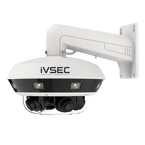 Ivsec Dome Ip Cam 20mp 4 Directional 5mp Multi Sensor 25fps Ip67 Ir