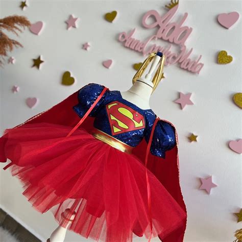 Super Girl Costume Etsy