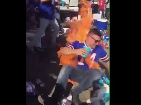 Watch A Buffalo Bills Fan Sets Himself On Fire 5 Other Strange