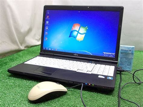 Yahooオークション 告森f792 富士通製 ノートpc【windows 7 Profess