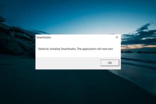 Failed To Initialize SmartAudio 7 Ways To Fix Audio Error
