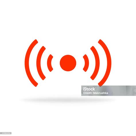 Icône De Flux En Direct Symbole De Diffusion En Ligne Signe Isolé De