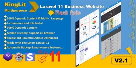 Kinglit Cms Multipurpose Laravel Website By Nigus Codemarket
