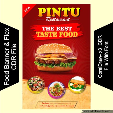 Beauty Parler Flex Banner CDR File Cdrelements