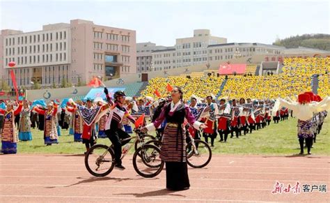 奔向体旅融合的星辰大海甘南州第二届运动会开幕 舟曲县人民政府